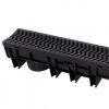 1m Plastic Channel Drainage with Grate - Plastics Hub