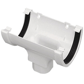 114mm Deep Flow Running Outlet - Plastics Hub