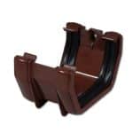 114mm Square Gutter Union - Plastics Hub