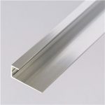 10mm Aluminium Cladding Edge Trim - Plastics Hub